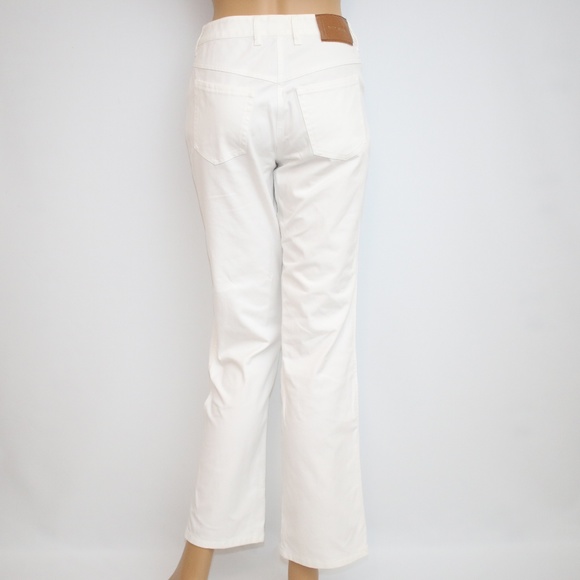 Escada | Jeans | Escada White Denim Pants Sz 6 | Poshmark